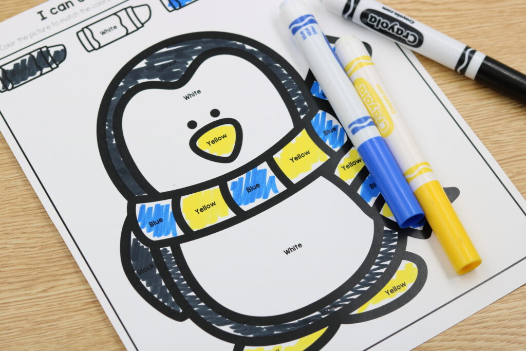 January Color by Code Printables Free Download | Fine Motor and Visual ...