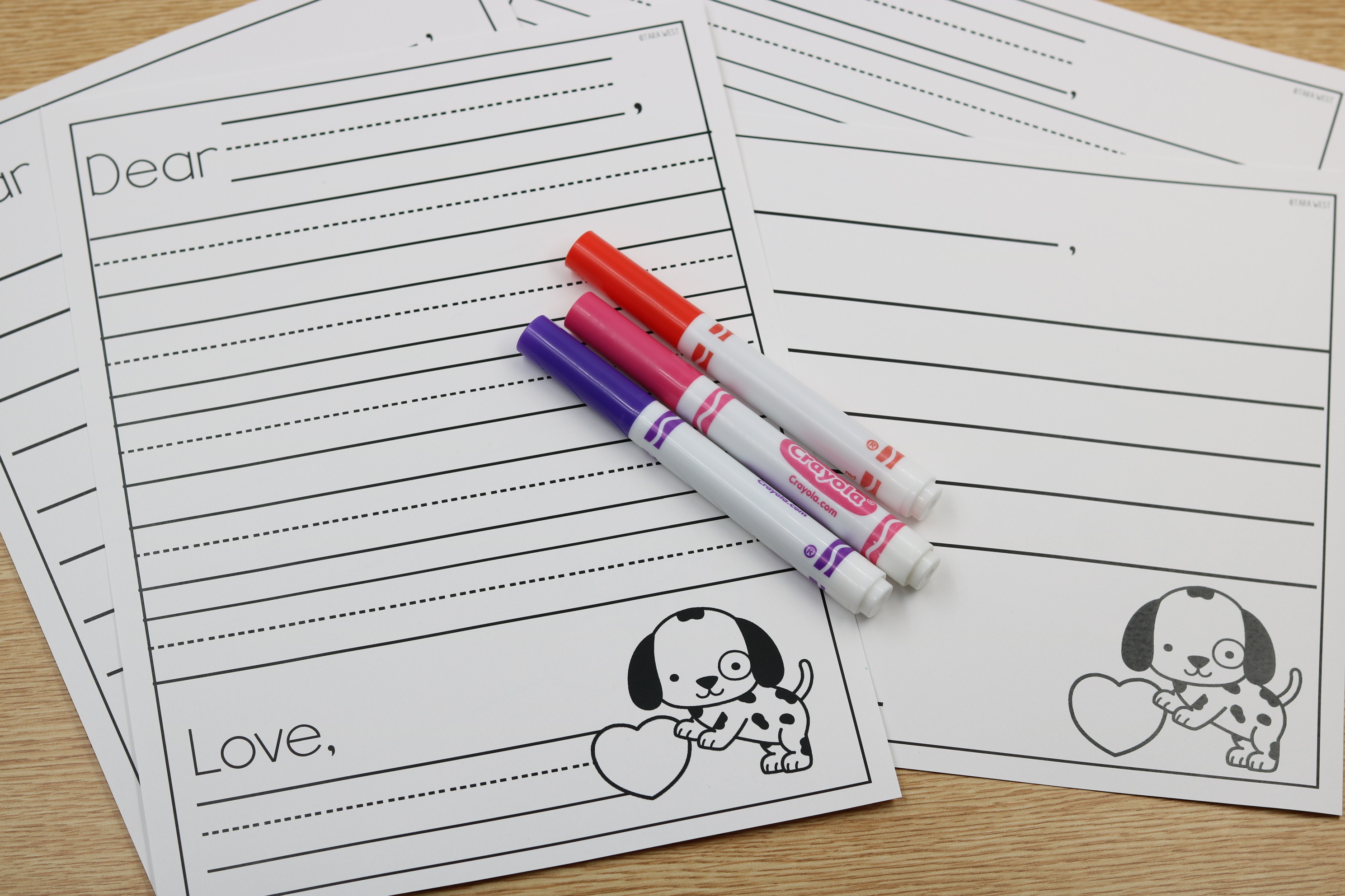 February Friendly Letter Writing Paper Free Download Pip Inspired ...